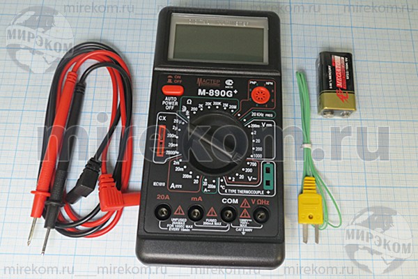 Приб мультиметр\цифр\M890G\\MACTEP | Интернет магазин Mirekom